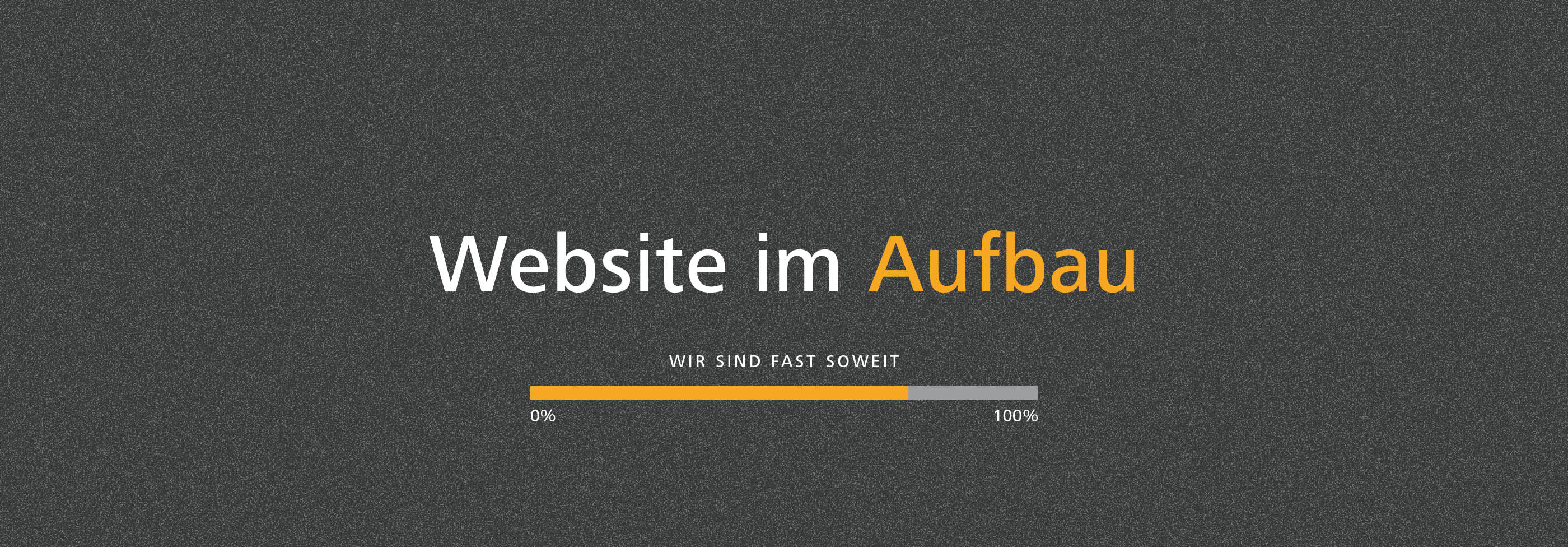 Hier entsteht eine neue Webseite